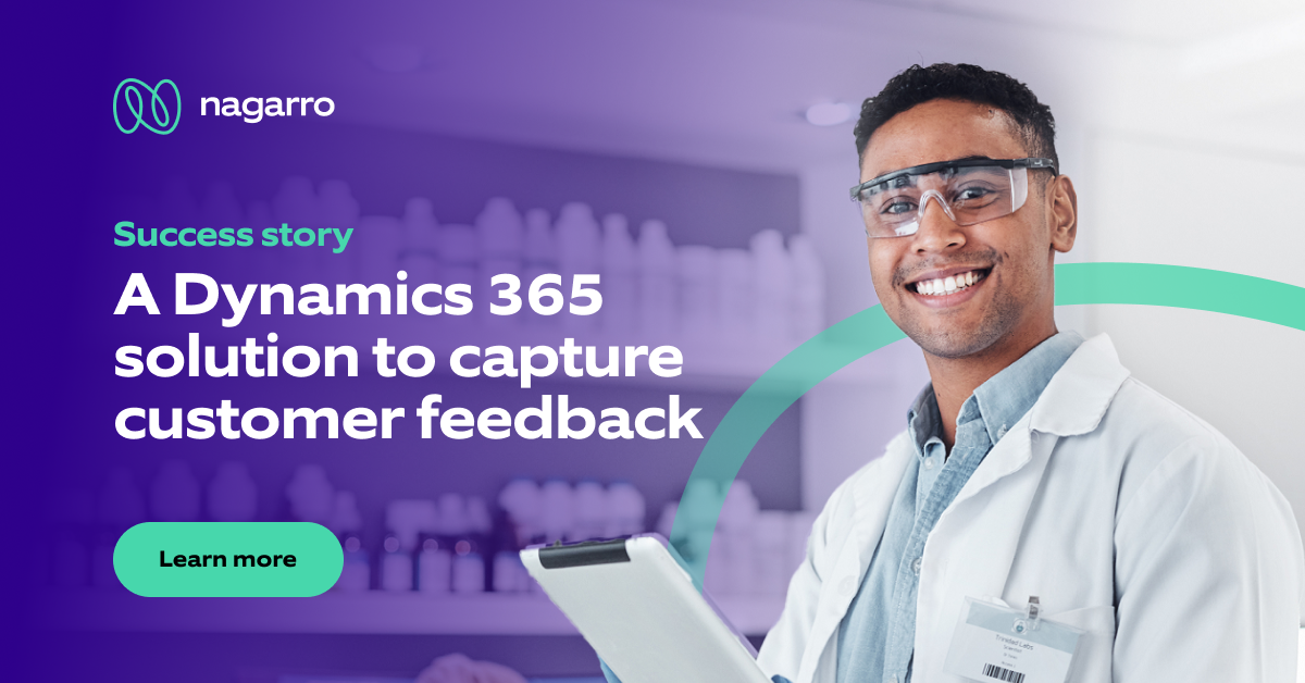 Dynamic 365 solution to capture customer feedback