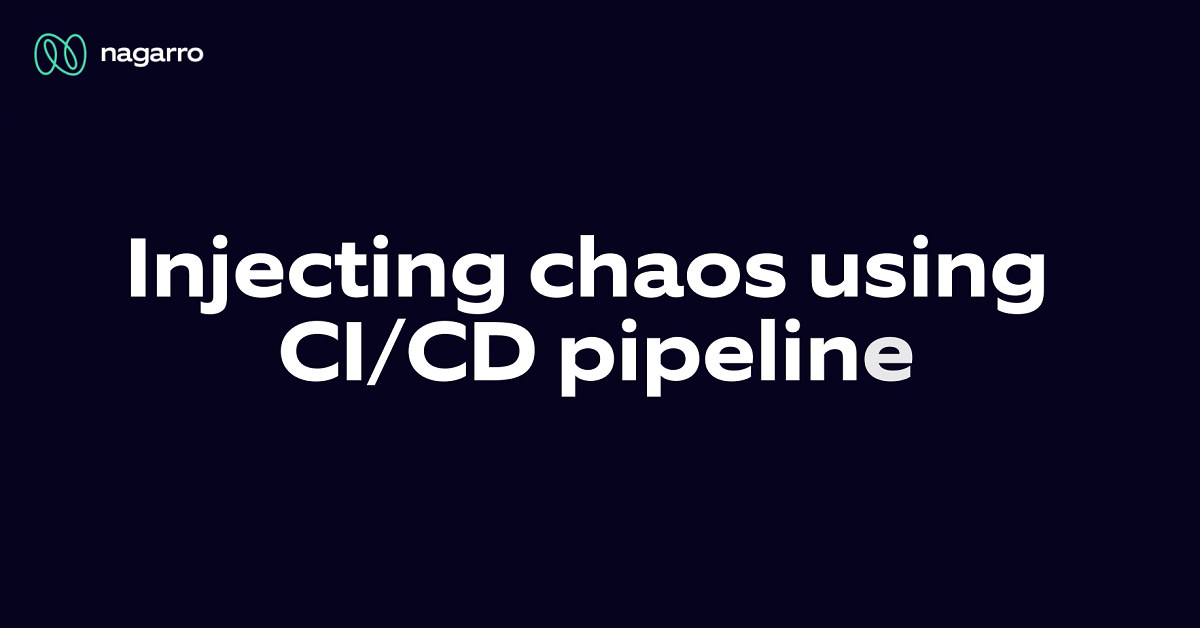 Inject chaos via your CI/CD pipeline | Demo