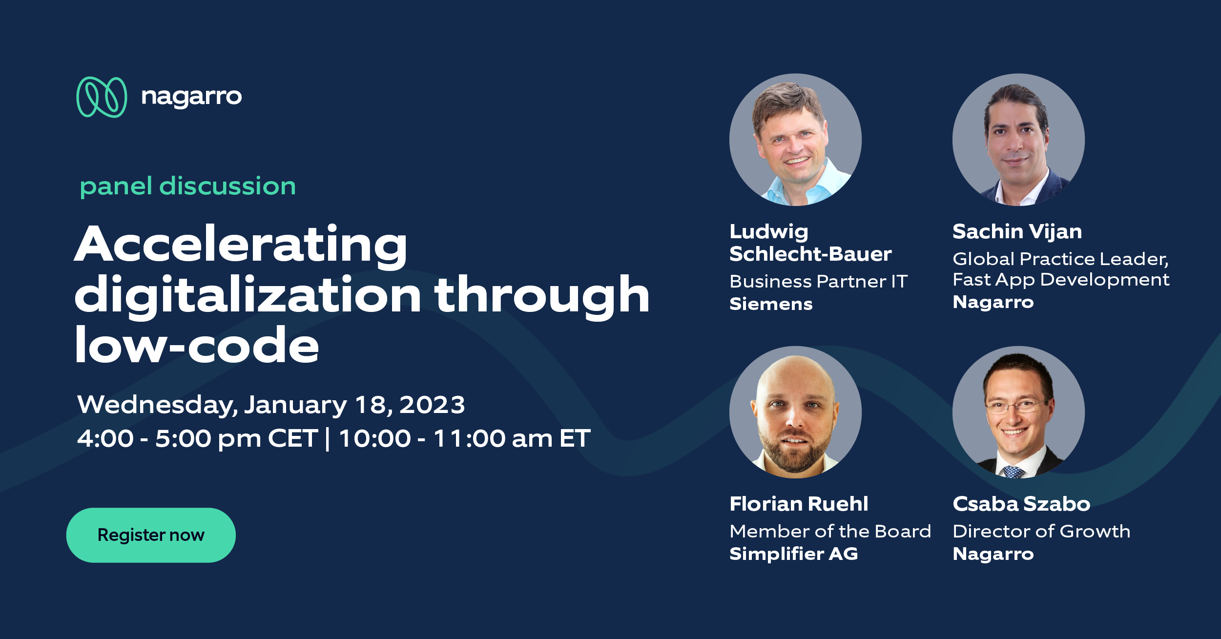 Accelerating digitalization through Low-code | Panel Discussion | Nagarro