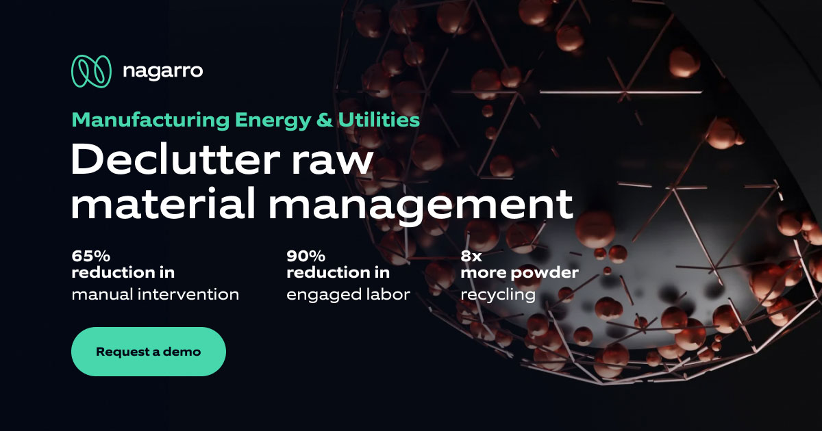 Raw material management application | Optimizing 3D Printing processes ...