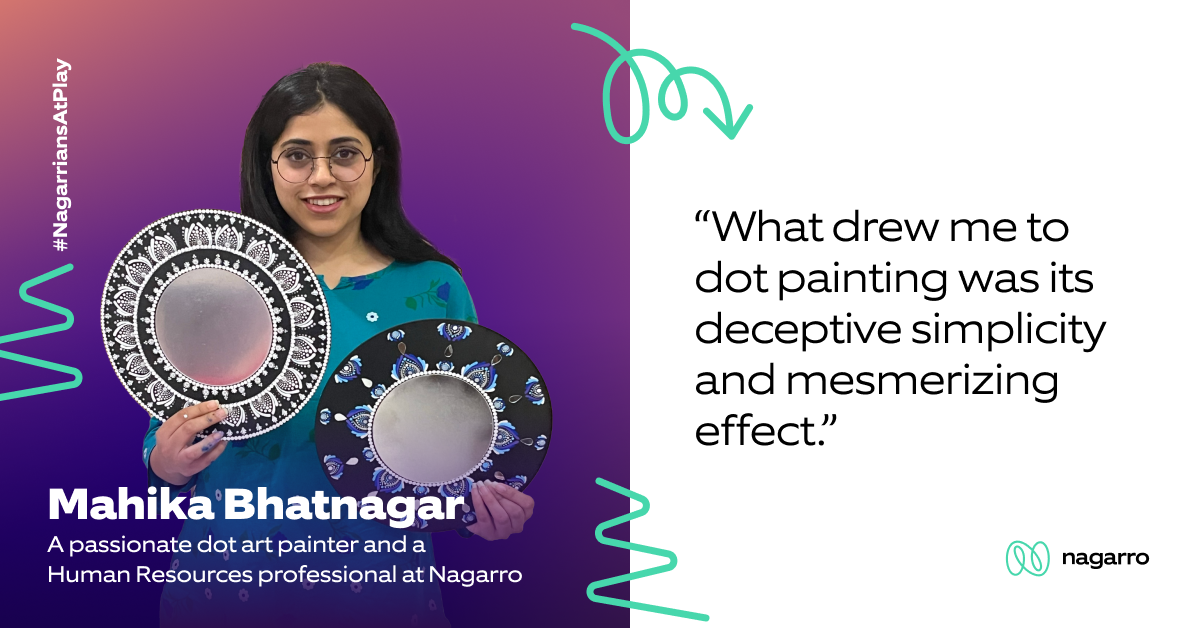 Connecting dots: Mahika Bhatnagar's dot art journey