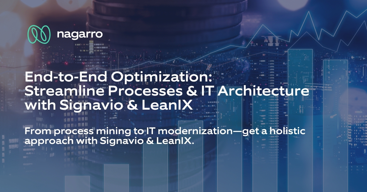 Streamline Processes & IT Architecture with Signavio & LeanIX | Webinar ...